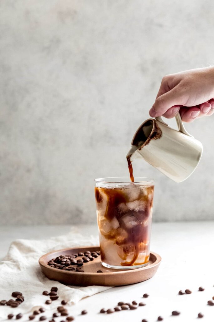 Vanilla Iced White Americano | Basil & Bay