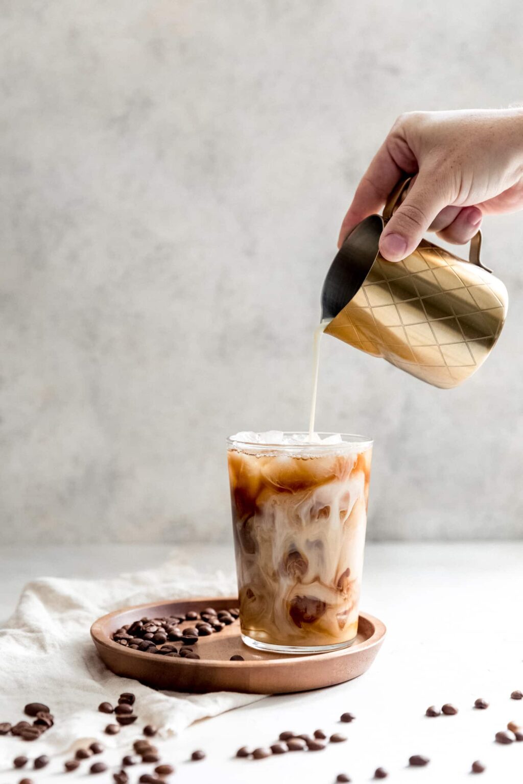 Vanilla Iced White Americano | Basil & Bay