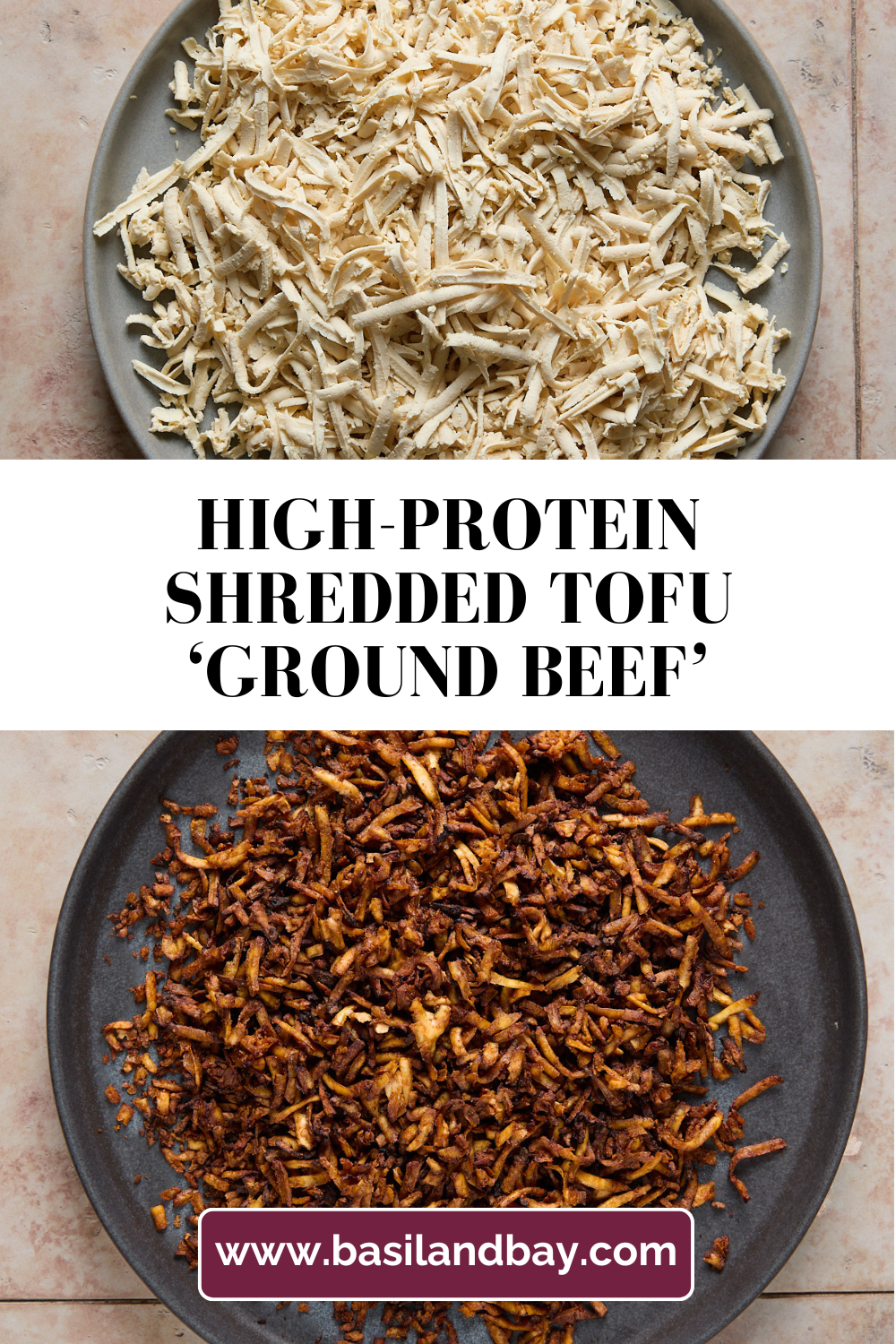 30-Minute Crispy Tofu 'Ground Beef' (Oven baked & Air Fryer option ...