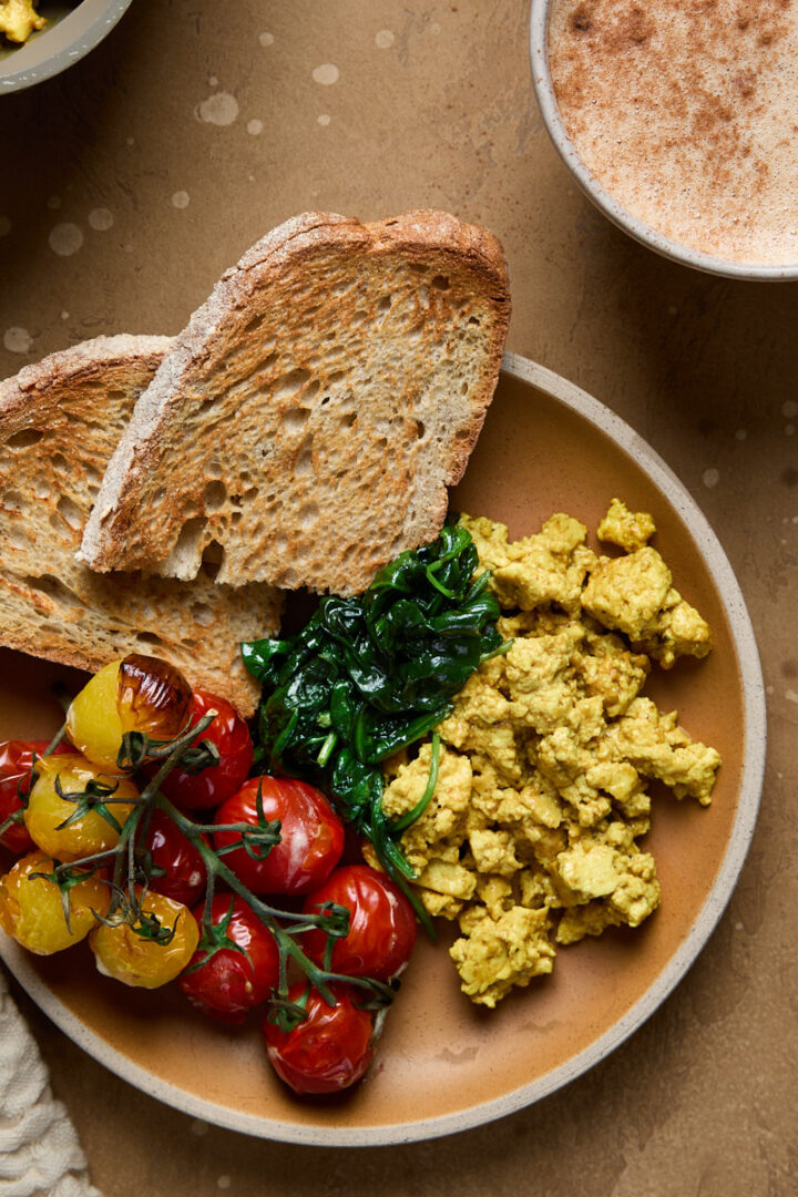 High-Protein Green Pasta with Peas, Tofu & Basil | Basil & Bay